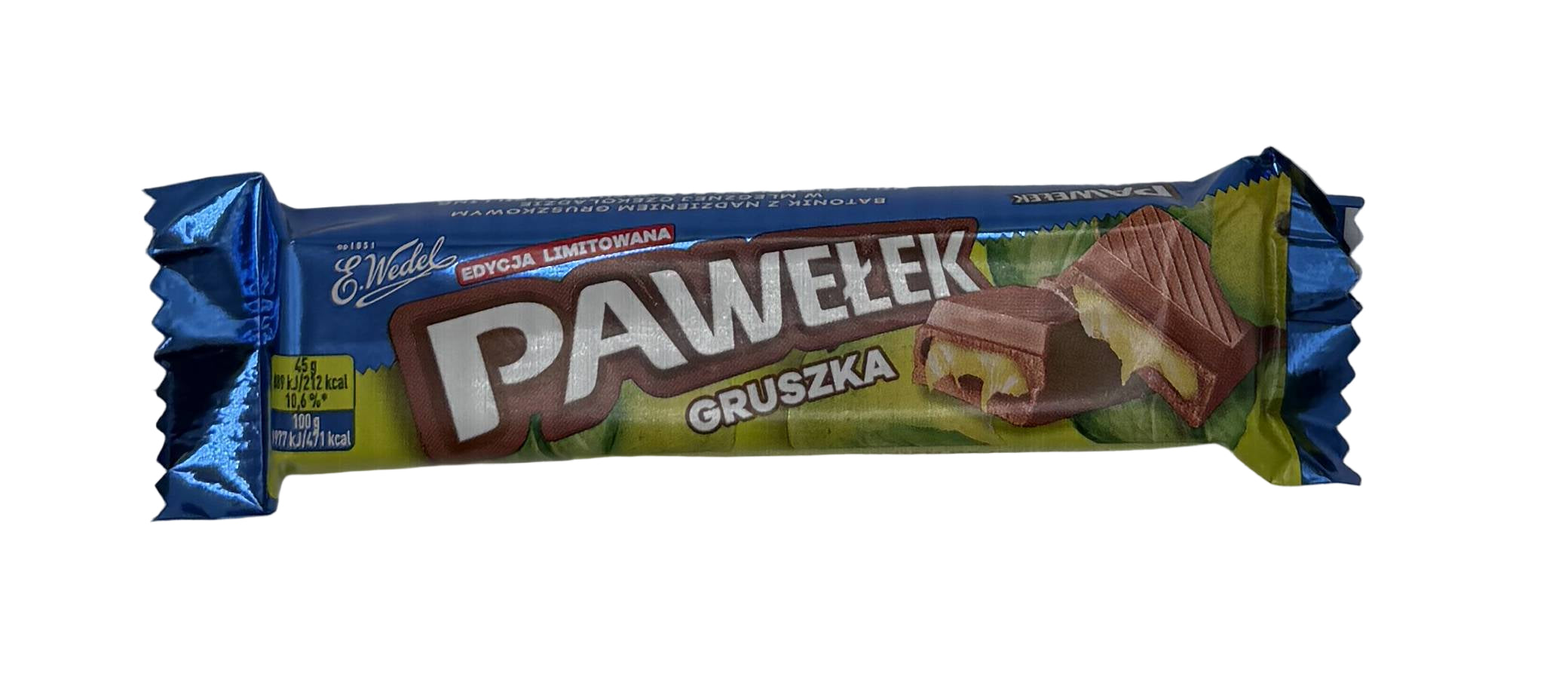 Pawełek Gruszka (Pear-Filled Chocolate Bar) – Limited Edition Polish C ...